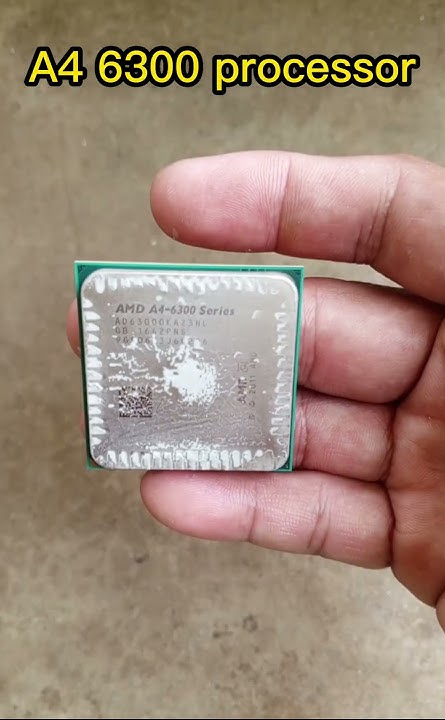 A4 6300 processor #shorts - YouTube