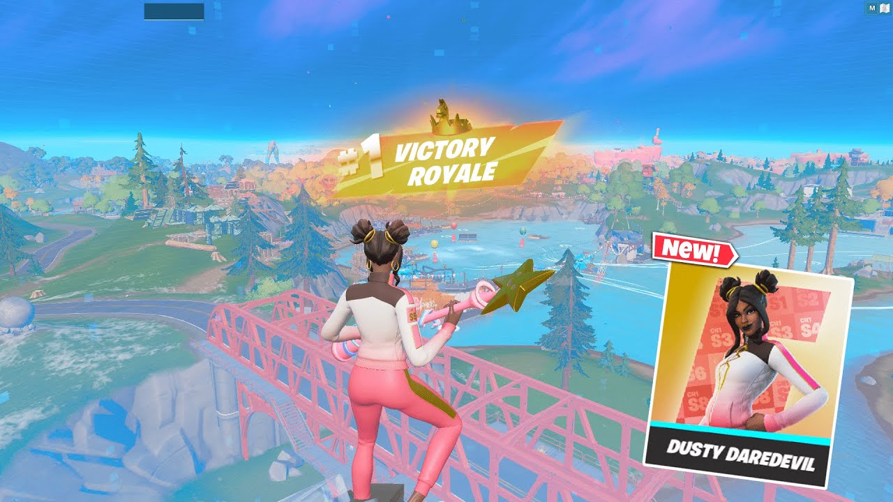 DUSTY DAREDEVIL + STAR WAND GAMEPLAY! (FORTNITE SEASON 3) - YouTube