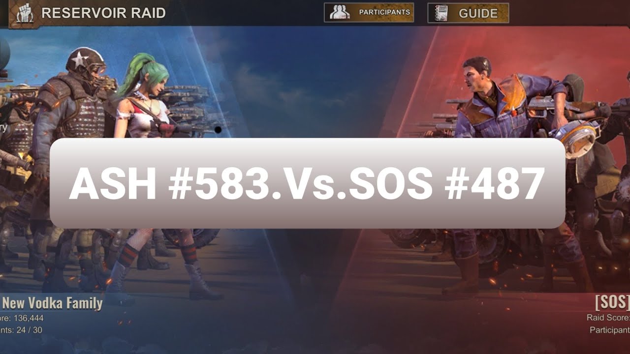 State of Survival-Reservoir Raid: ASH #583 Vs SOS #487🔥🔥🔥🔥 - YouTube