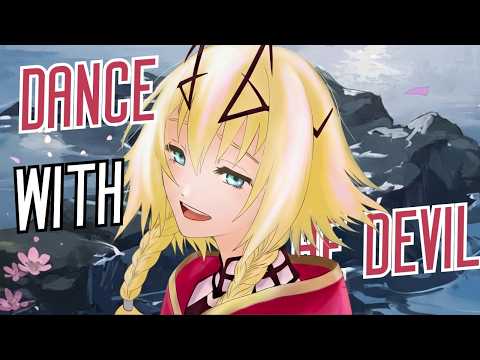 Dance With The Devil – Female Rock Cover | Nightcore (Lyrics)
