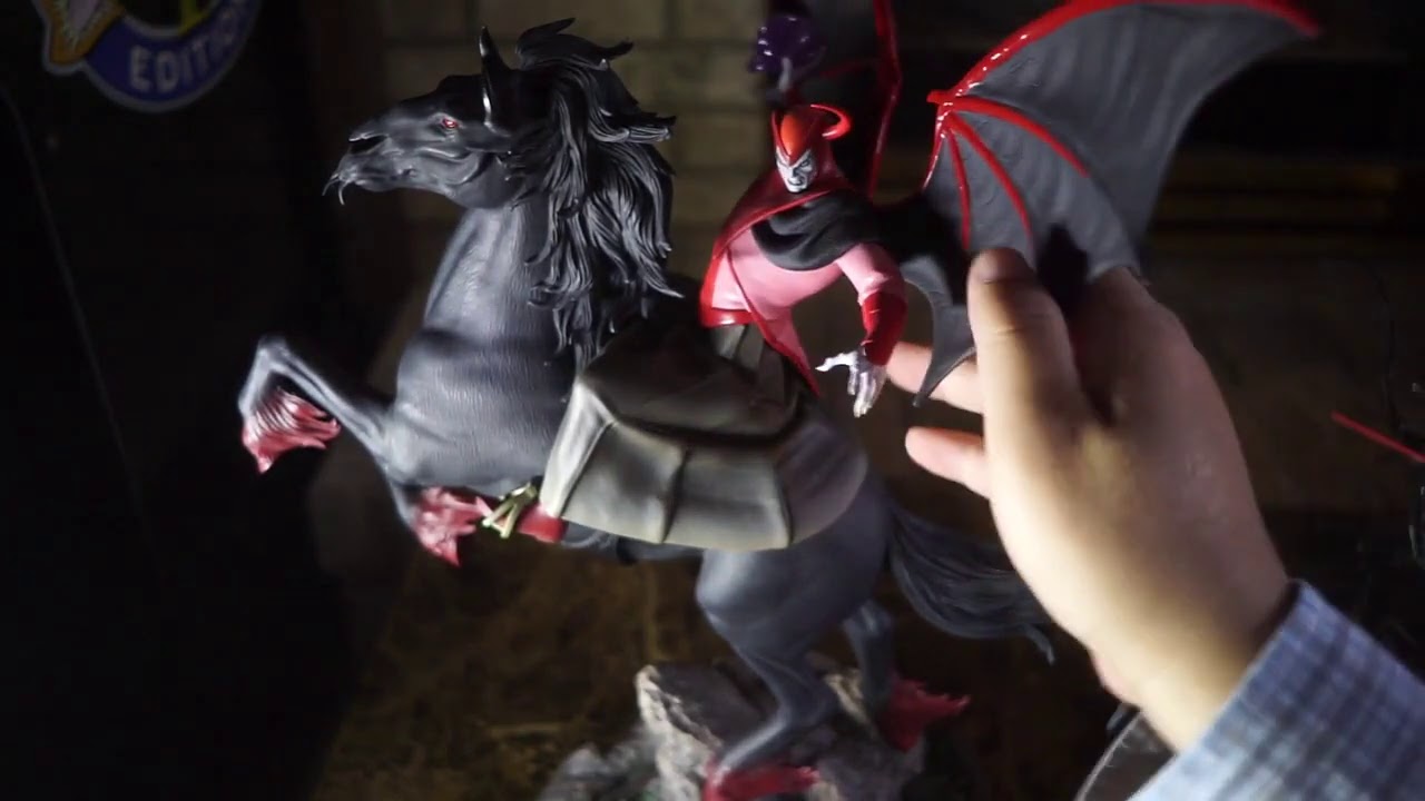 Dungeons & Dragons: Venger with Nightmare & Shadow Demon Statue ...