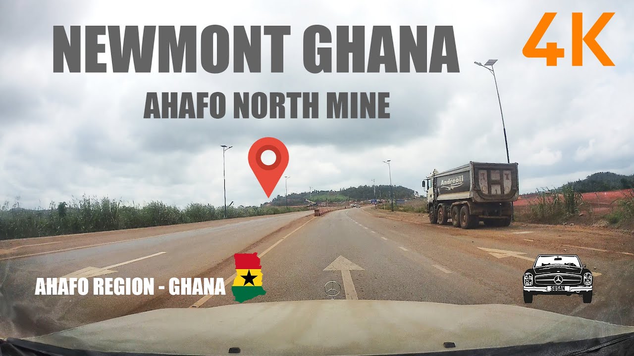 Newmont Ahafo North Mine at Afrisipakrom Tano North Ahafo Region Ghana ...