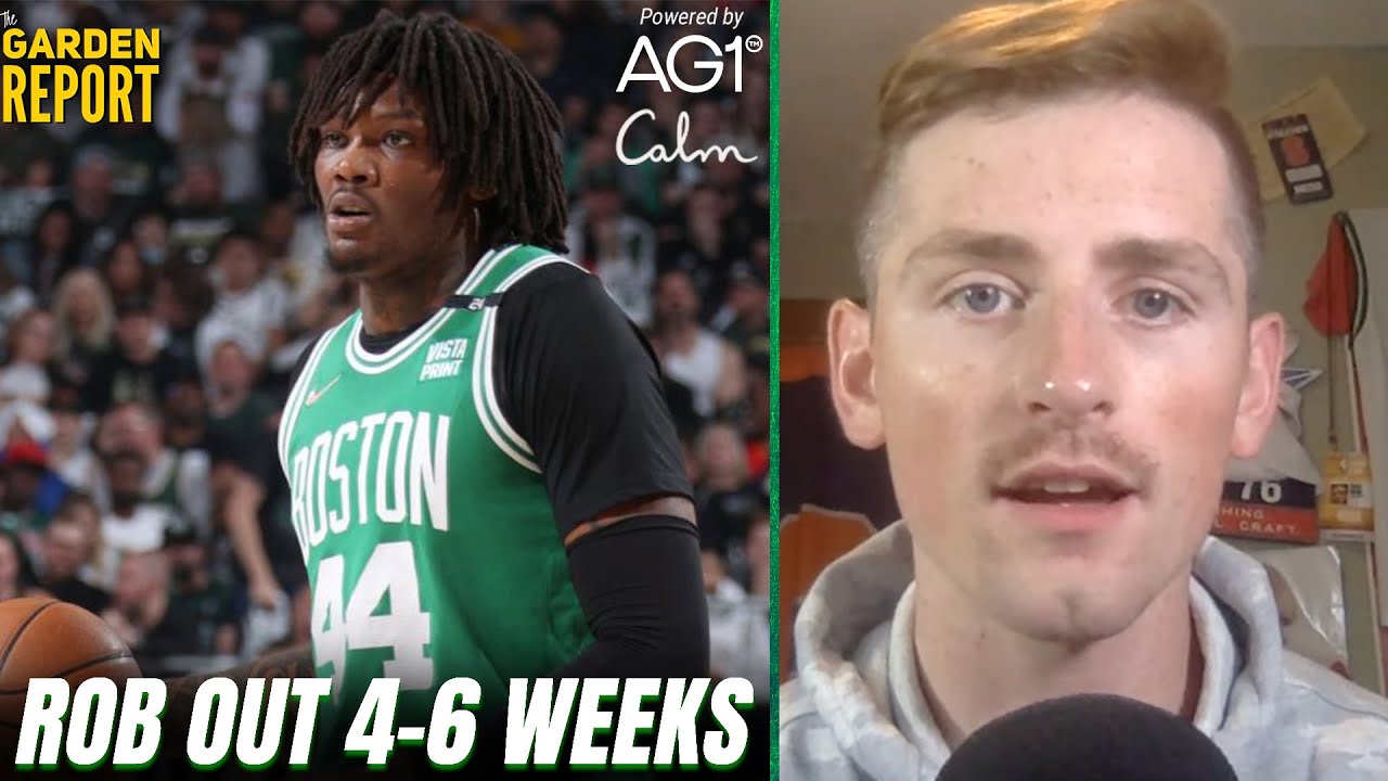 Robert Williams Injury Update OUT 4-6 weeks with Knee Surgery - YouTube