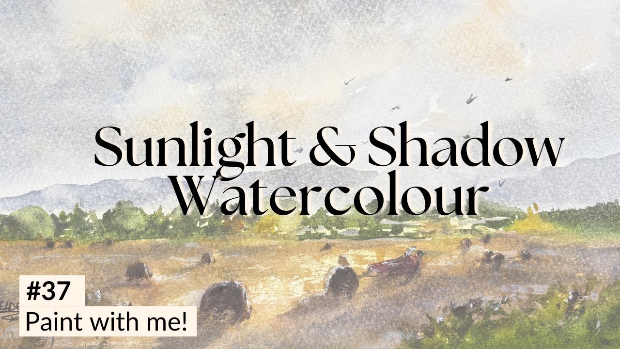My Method for Painting Dramatic Sunlight and Shadow in Watercolour ...