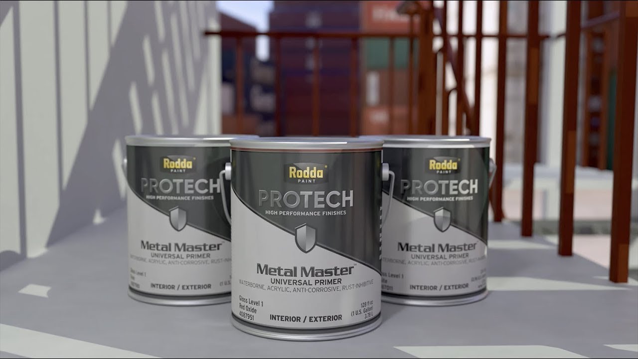 PROTECH Metal Master™ Universal Primer - Rodda Paint - YouTube