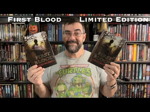 First Blood Limited Edition Book Unboxing David Morrell Gauntlet Press ...