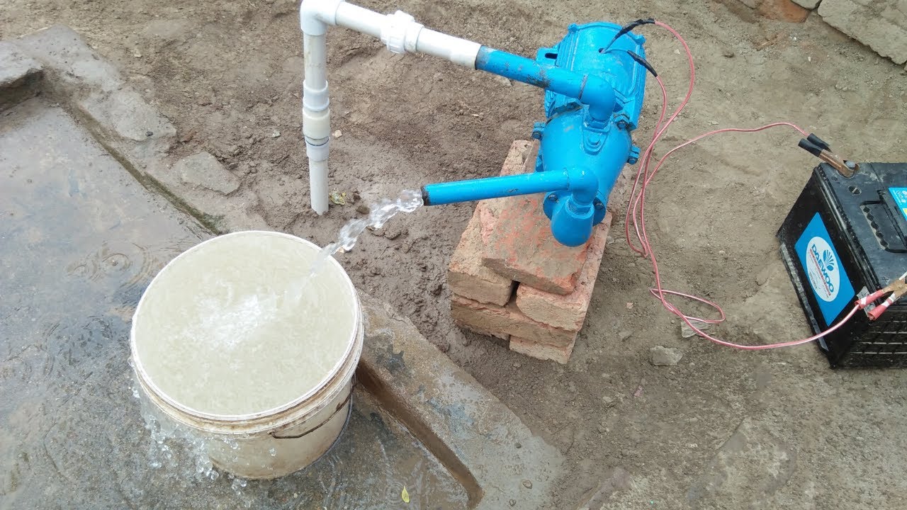 Install 12v Solar Water Pump | Water Solar Pump - YouTube