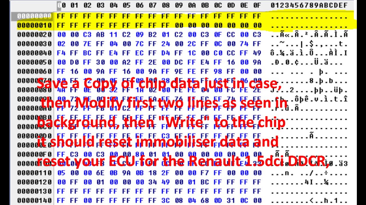 Delphi DDCR ECU swap, immobiliser Reset - YouTube