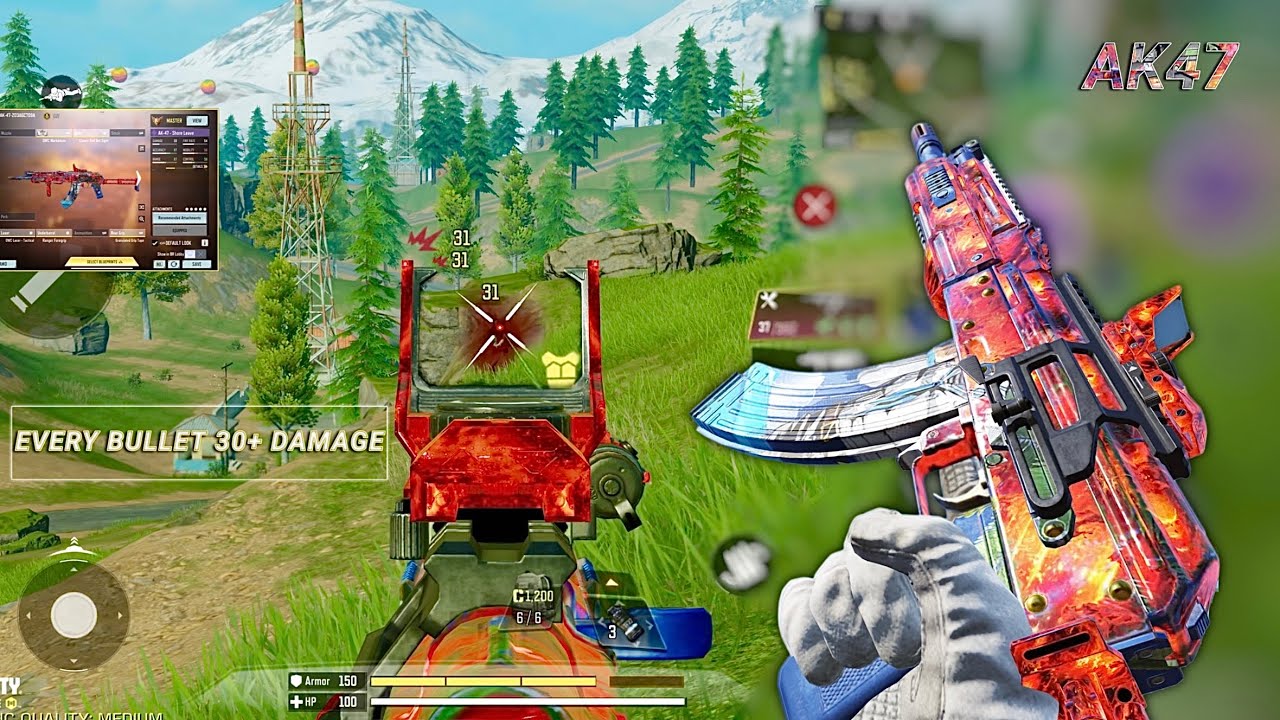 This AK47 Gunsmith AK117 KILLER | Best AK47 Loadout CODM BR | CODM BR ...