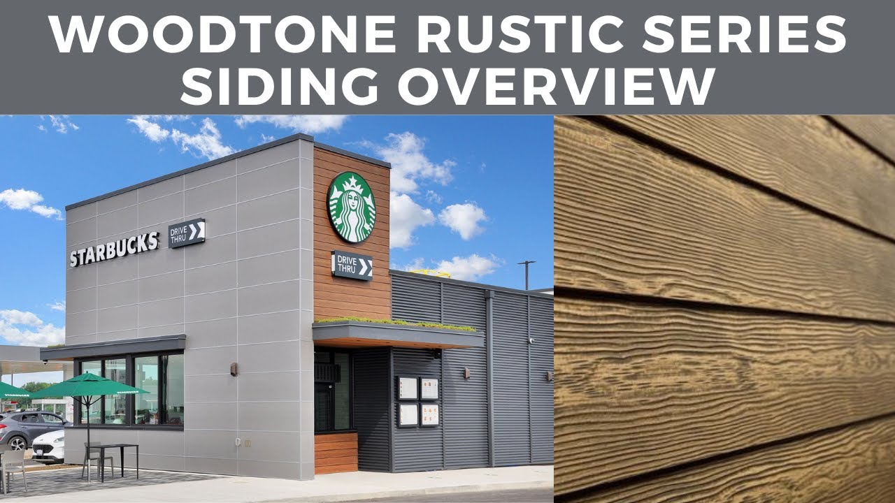 Woodtone Rustic Siding Overview - YouTube