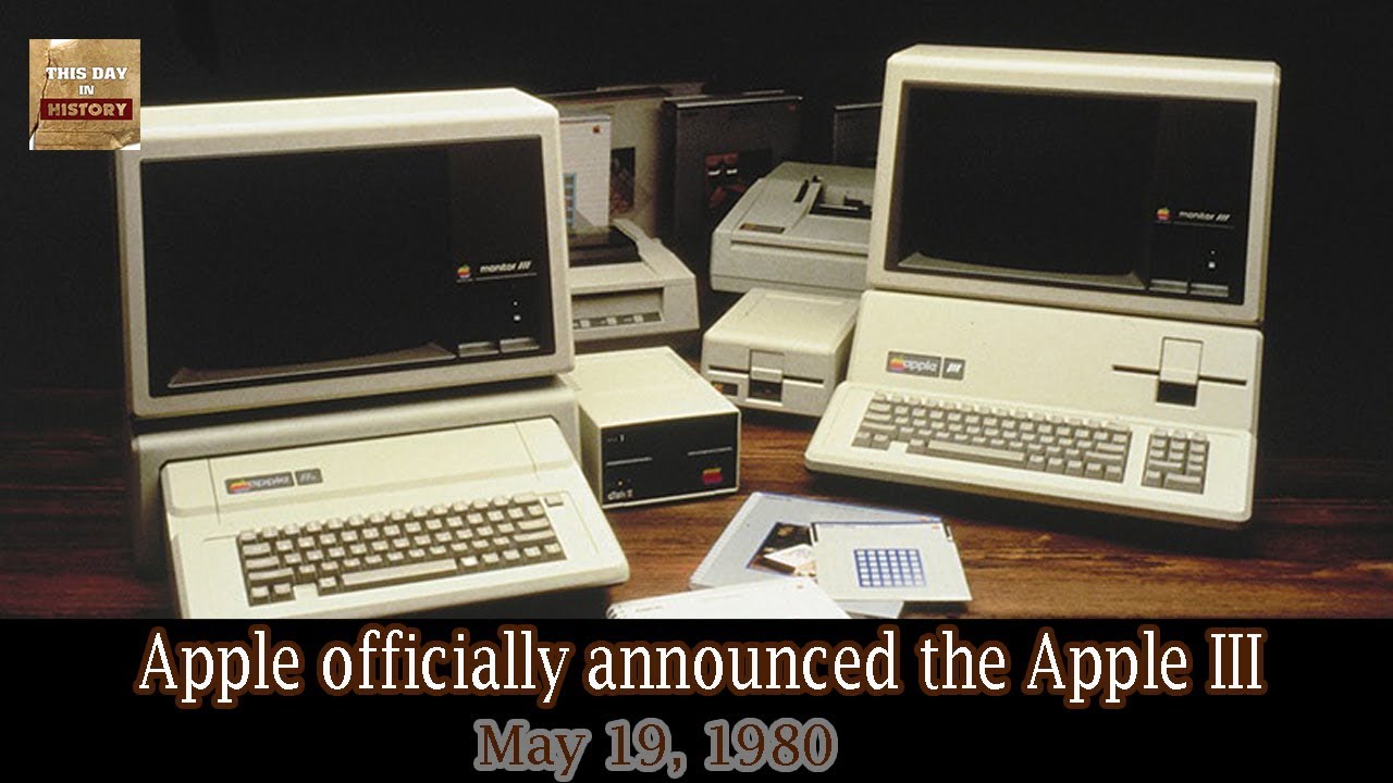 May 19, 1980 Apple III introduced - YouTube