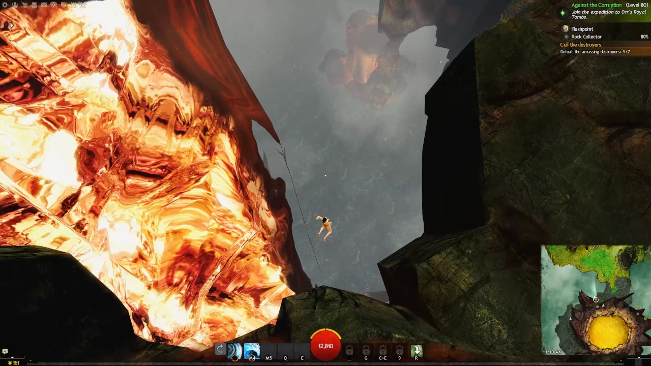 [GW2] Draconis Mons diving challenge (Hot Splashes achievement) - YouTube