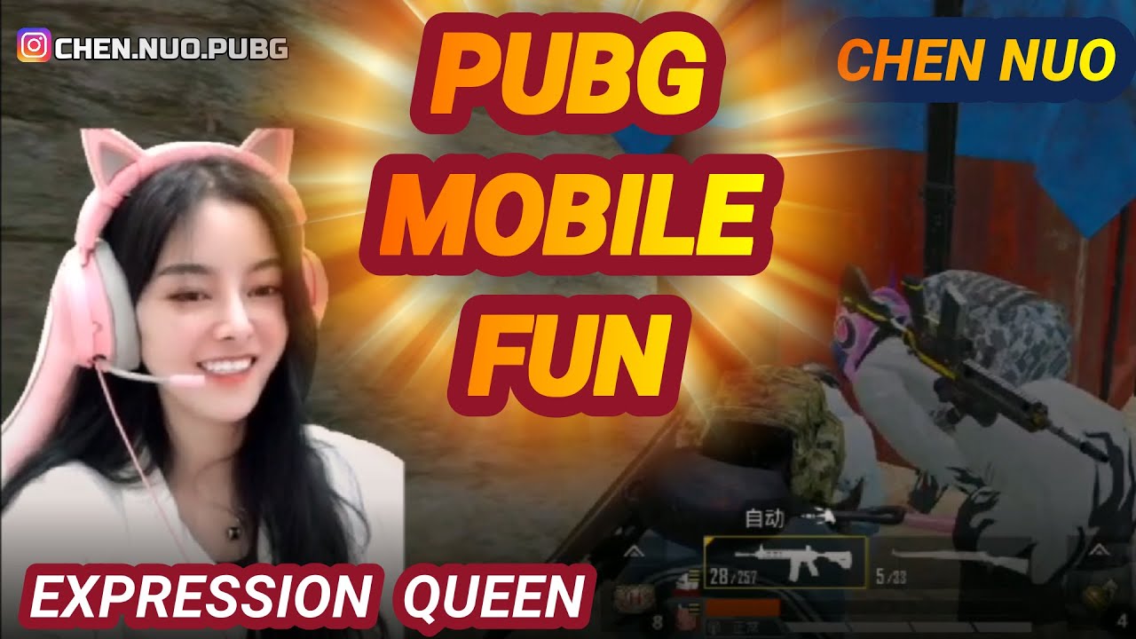 Chen Nuo Playing PUBG Mobile - Erangel Map Fun Game Play With ...