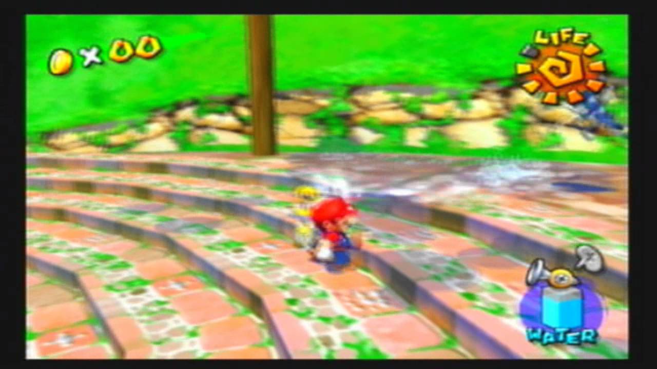 Super Mario Sunshine: All Shadow Mario Levels (Bianco Hills - Pianta ...