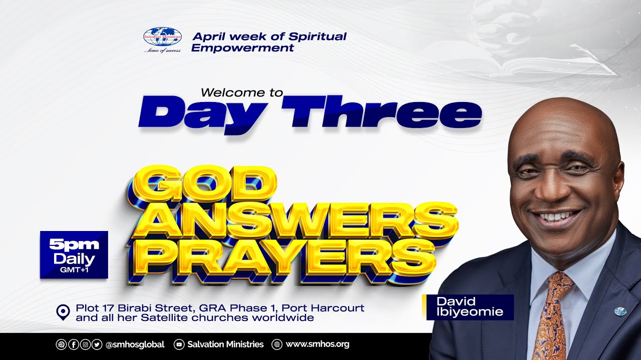 GOD ANSWERS PRAYERS (APRIL W.O.S.E - DAY 3) | 6 APR. 2023 - thejesusculture