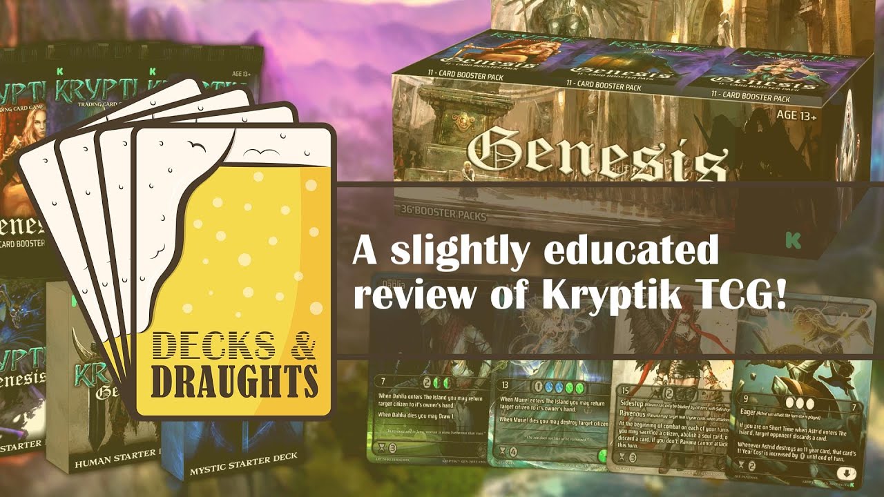 A slightly educated review of Kryptik TCG! A surprising effort from a ...