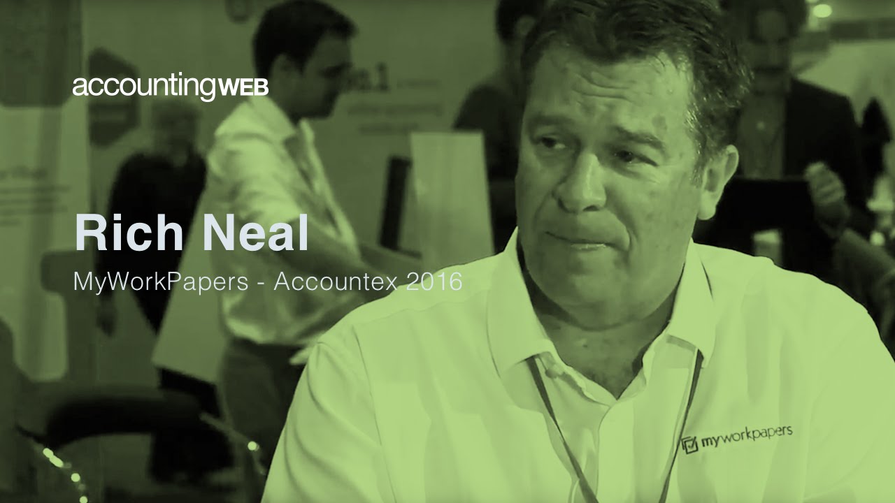 Accountex 2016: MyWorkPapers' Rich Neal - YouTube