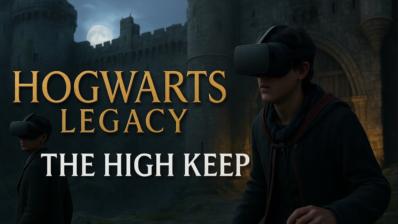 The High Keep Quest In Virtual Reality // Hogwarts Legacy VR With UEVR ...
