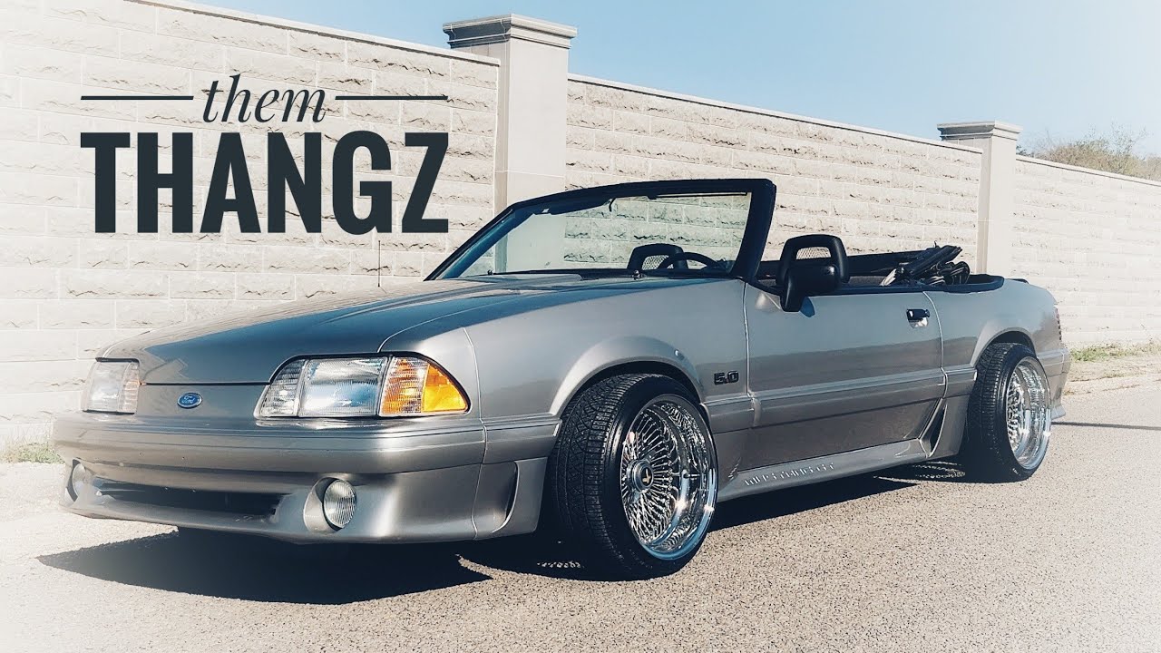 Wire Wheel Life On A Foxbody Mustang How They Are Installed
