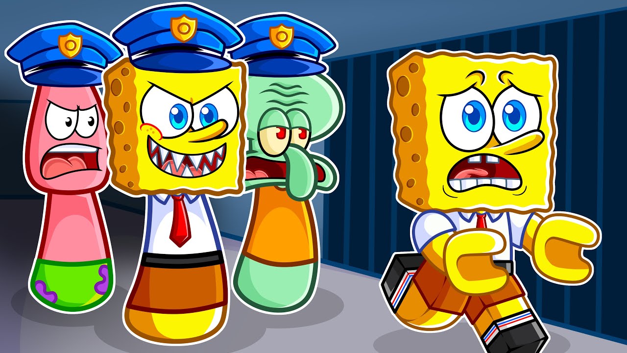 Escape SPRUNKI SPONGEBOB PRISON In Roblox! - YouTube