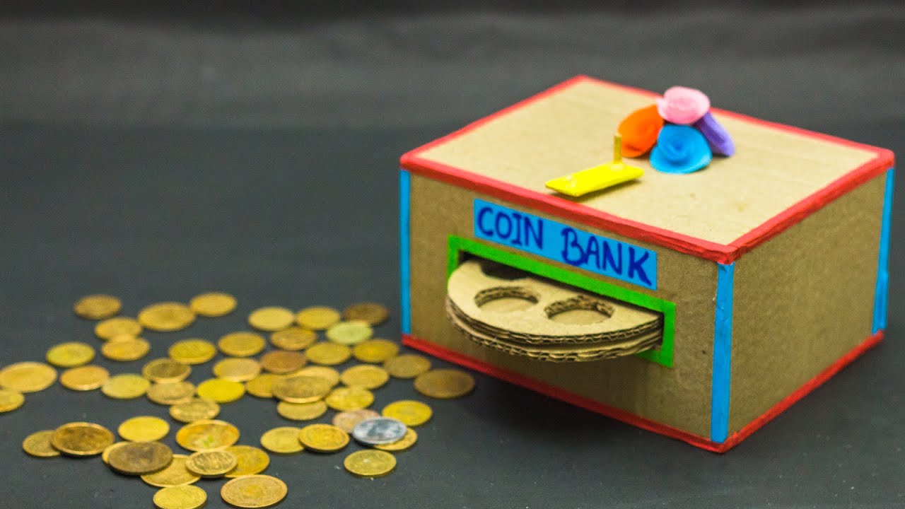 How To Make a Coin Bank - YouTube