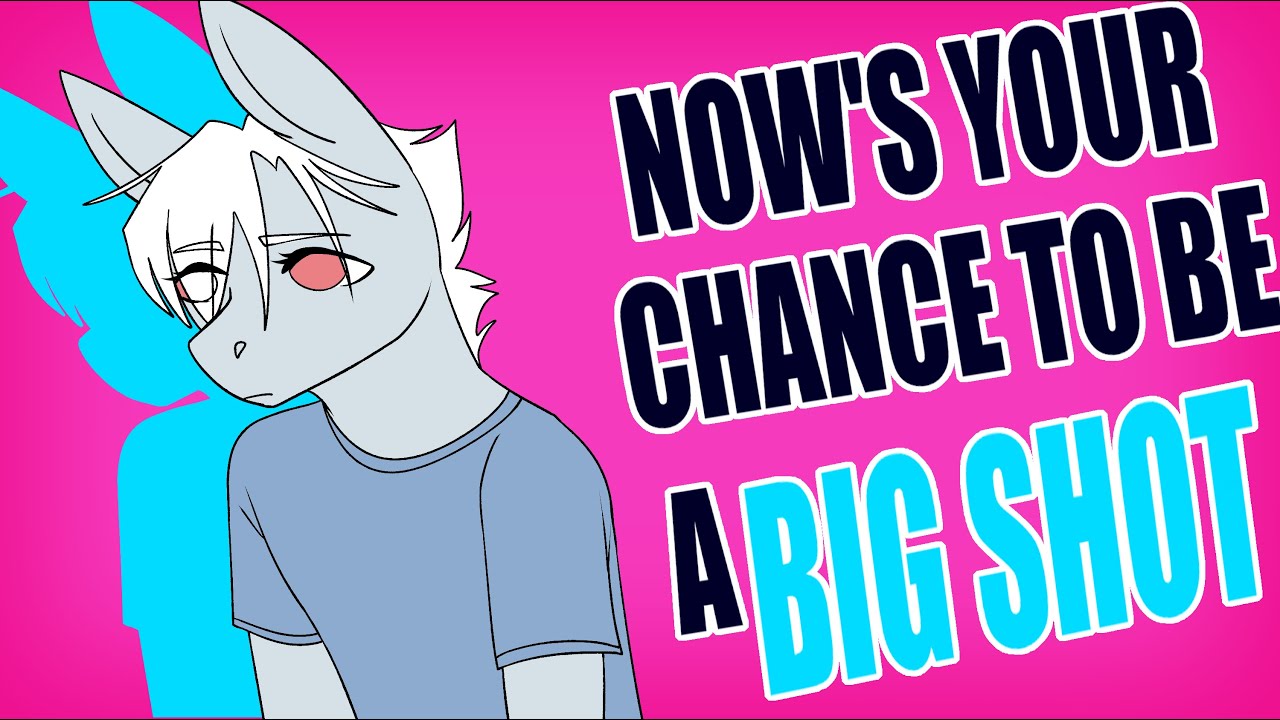 NOW'S YOUR CHANCE TO BE A BIG SHOT meme animation (FLASHING COLORS ...
