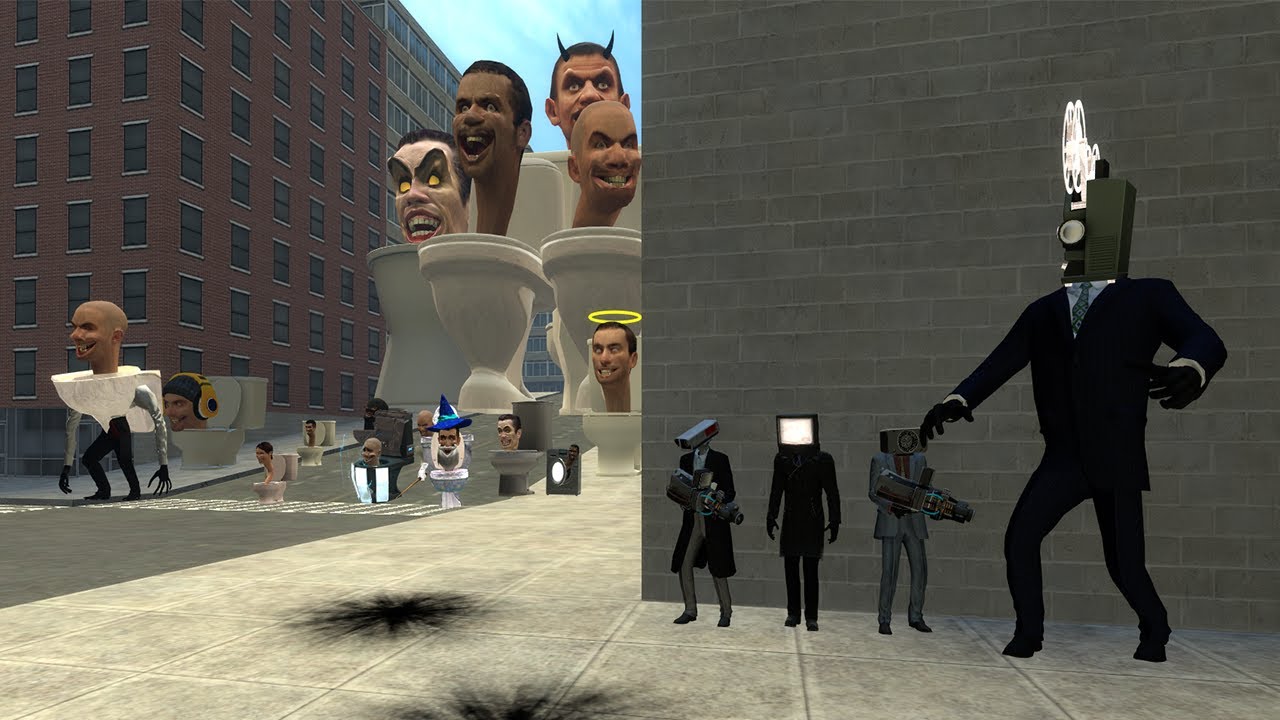 CAMERA MAN and SPEAKER MAN BOSSES they set up an ambush for SKIBIDI ...