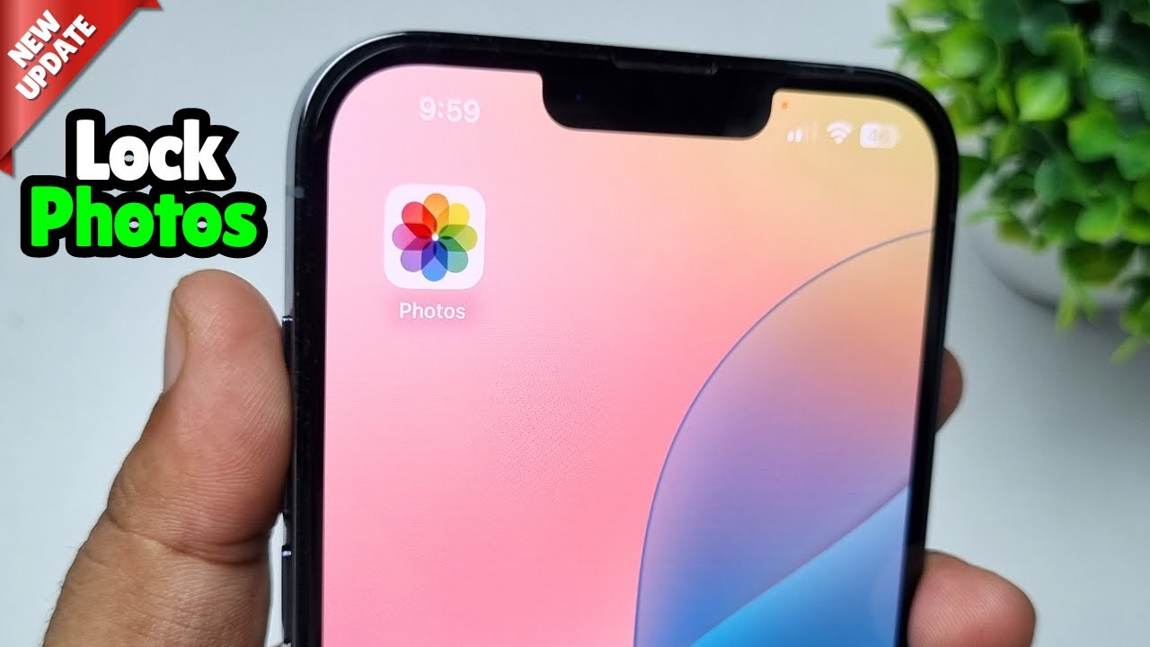 How To Password Protect Photos App On iPhone iOS 18 - YouTube