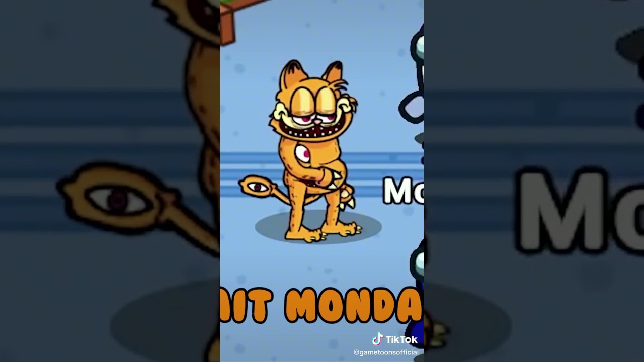 Garfield in among us clip - YouTube