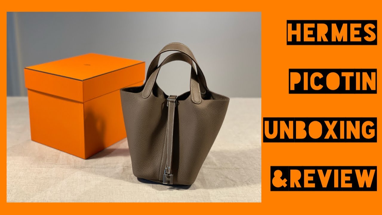 (ENG SUB) 🍊HERMES🍊 에르메스 피코탄 언박싱 | 사이즈 비교 & 가격 공개 | Picotin Unboxing ...