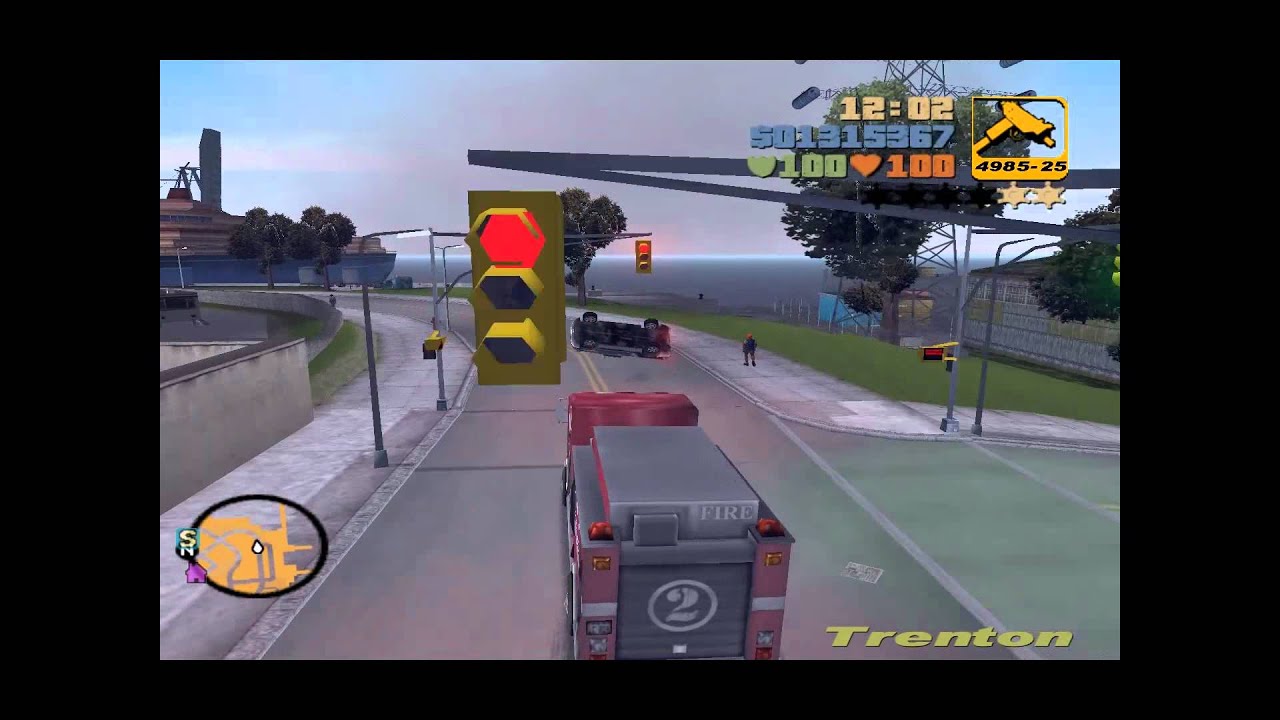 GTA III - Fire Truck Mayhem - PC - HD - YouTube