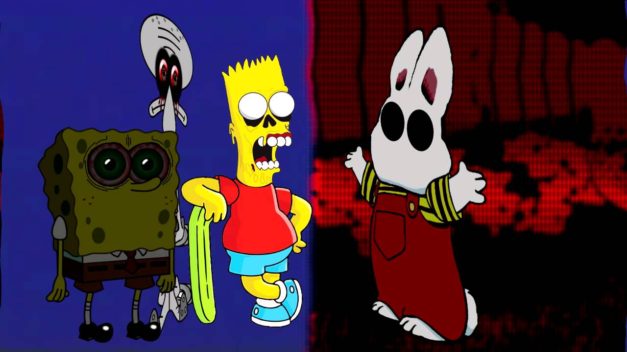 Dead Bart Vs Squidward