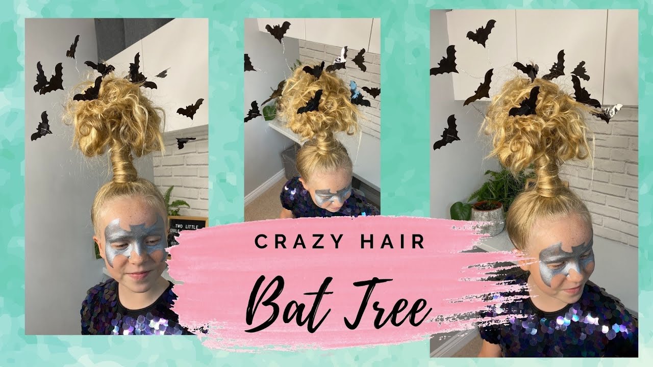 🦇 Crazy Hair 🦇 Flying Bats 🦇 Cool Tree🦇 - YouTube