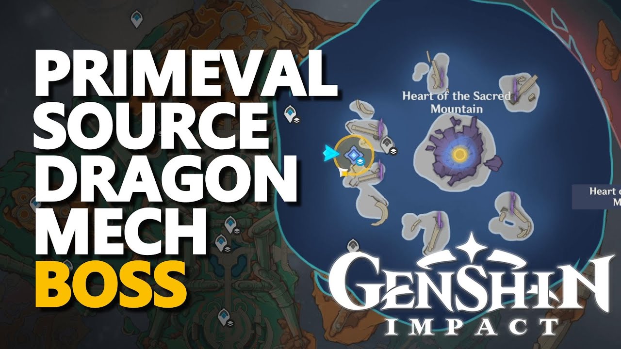 Primeval Source Dragon Mech Genshin Impact - YouTube