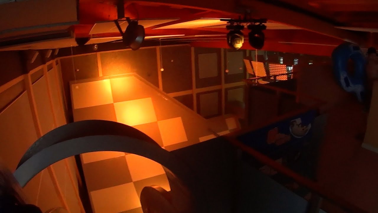 Shadow Water Slide at Aqualand Moravia - YouTube