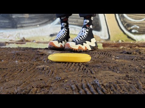 Converse Run Star Motion Sneakers stomp banana (custom for Chriss ...