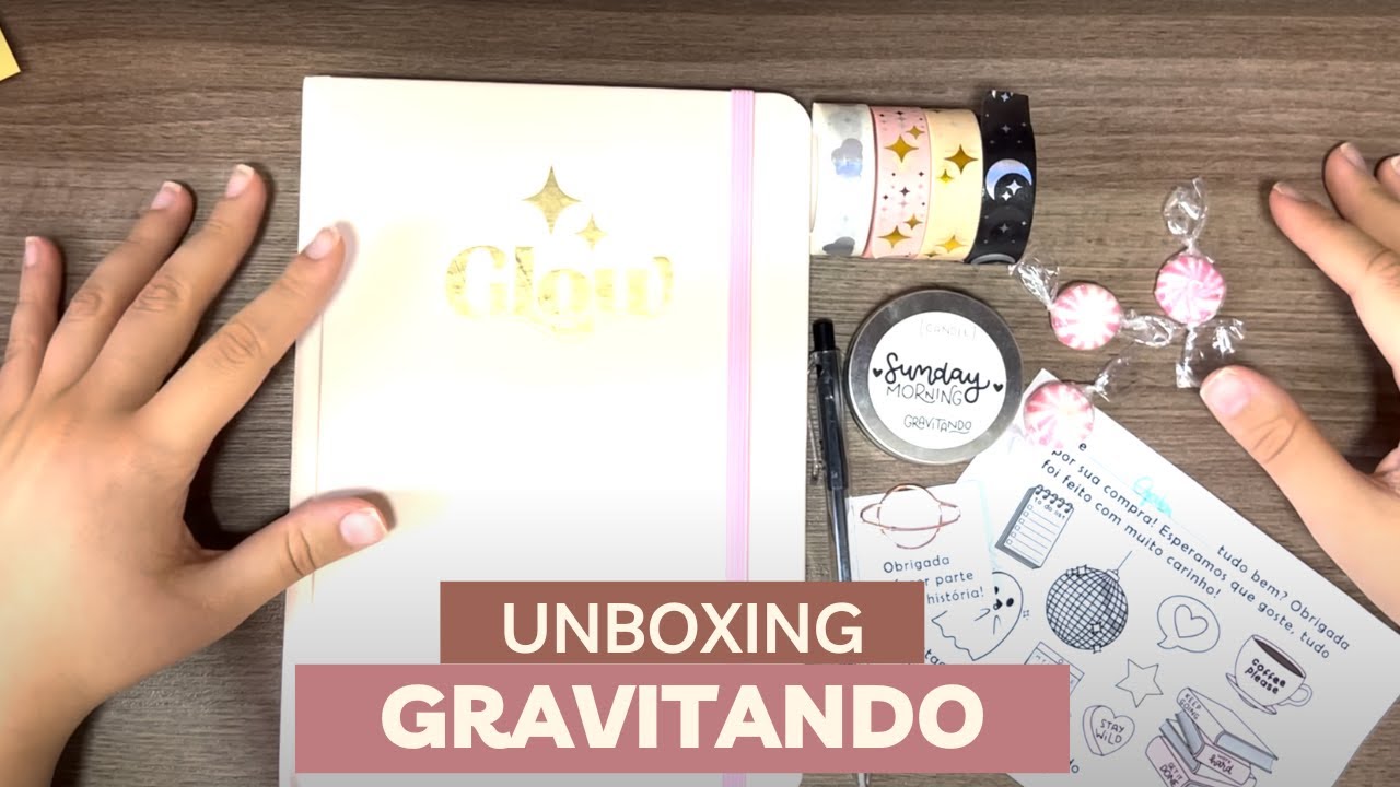 Últimas compras na papelaria Gravitando - YouTube