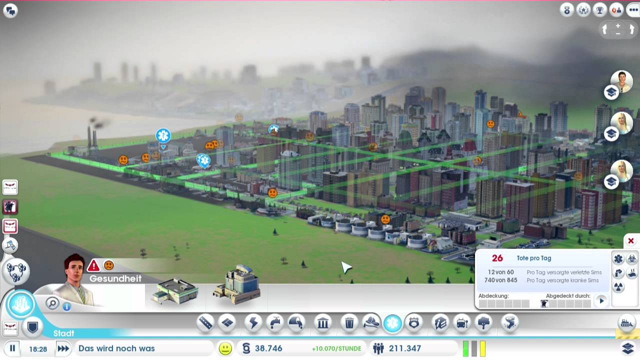 Lets Play Sim City 5 - Die Stadt ohne Namen #006 - YouTube