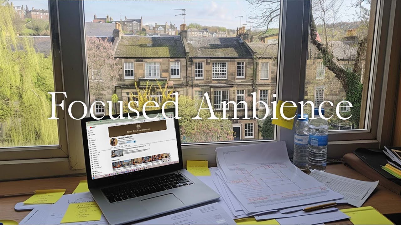 Focused Ambience - Music for Studying, Concentration and Memory - YouTube