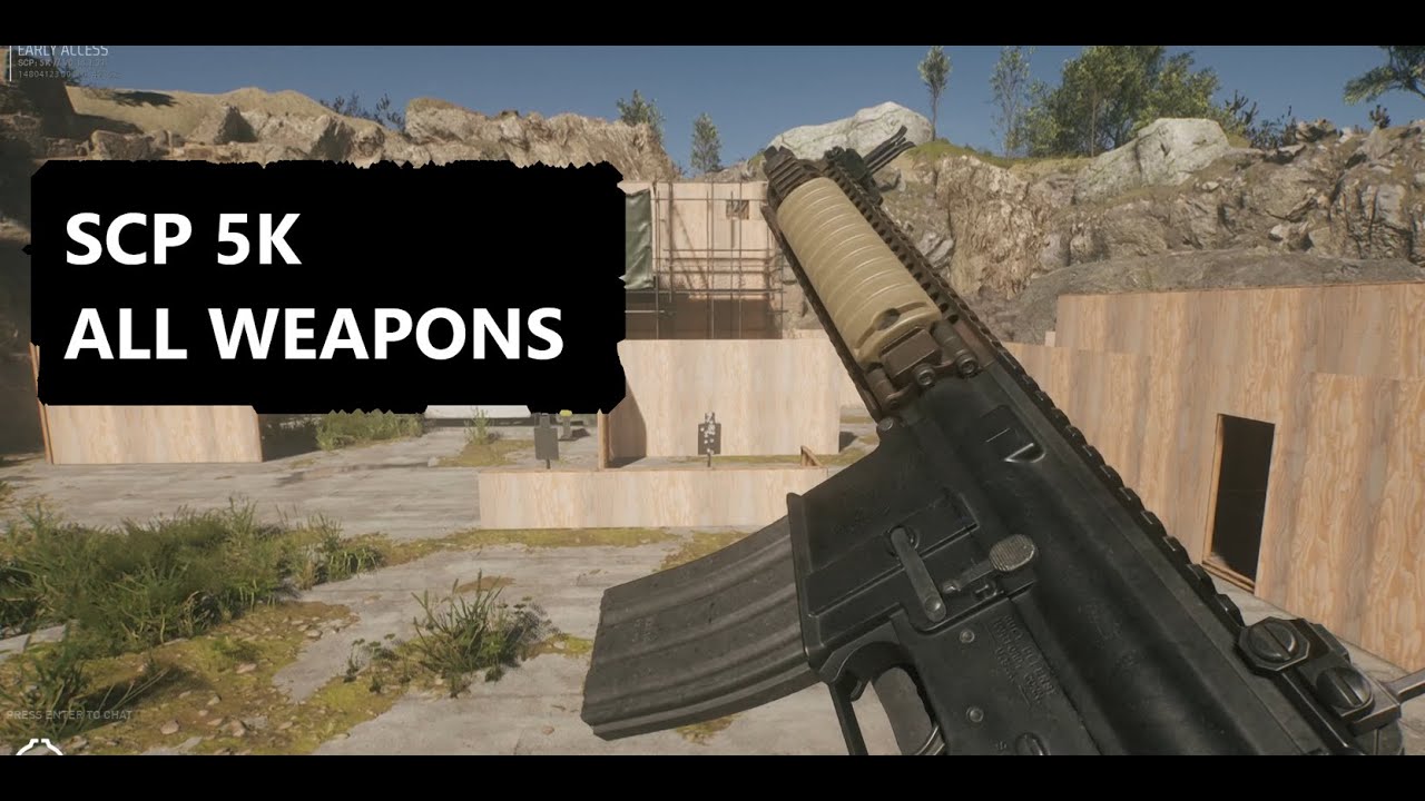 All Weapons | SCP 5K - YouTube