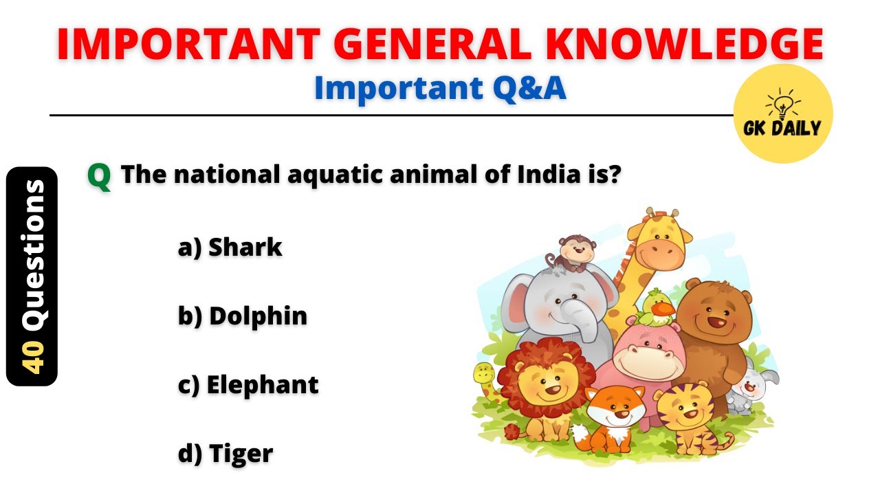 GK Question | GK In English || GK Question and Answer || GK Quiz ...