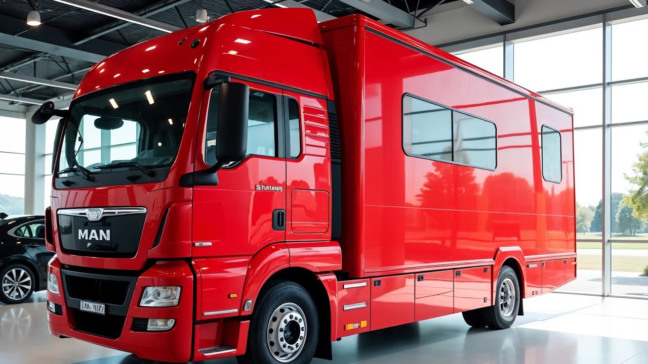 The 2025 Man motorhome camper truck: Redefining luxury and adventure ...