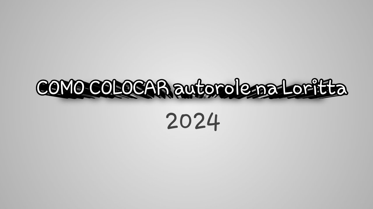 COMO COLOCAR autorole(cargo automático) NA Loritta atualizado 2024 ...