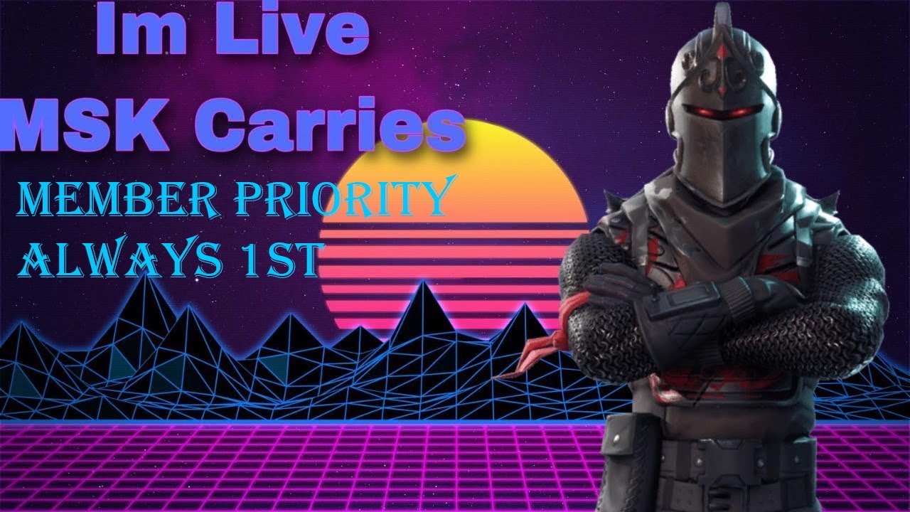MSK Carries II 1000+ free carries II Be a Member II Member priority 1st ...