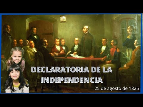 Declaratoria de la Independencia Uruguay. 25 de agosto de 1825. Videos educativos.
