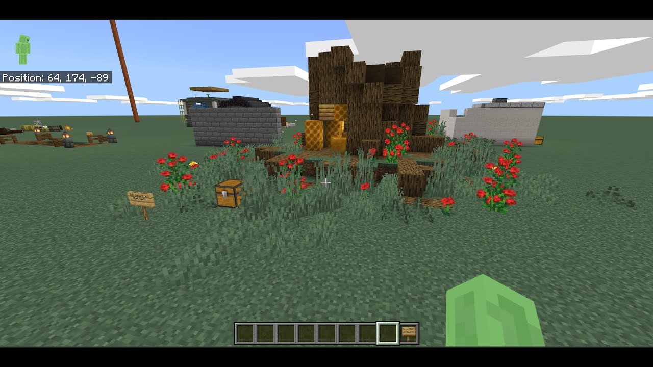 Build Tutorial/Inspiration - Bee Nest (Minecraft Bedrock Edition ...