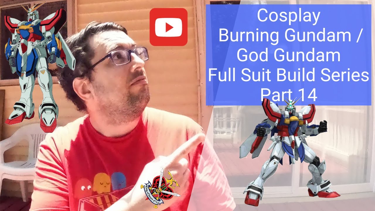Cosplay Burning Gundam Full Suit Build series Part 14. #gundam #gunpla ...