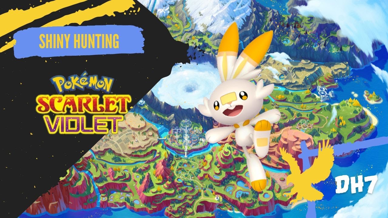 LIVE Shiny Scorbunny Hunting [Pokemon Scarlet & Violet Shiny Hunting ...