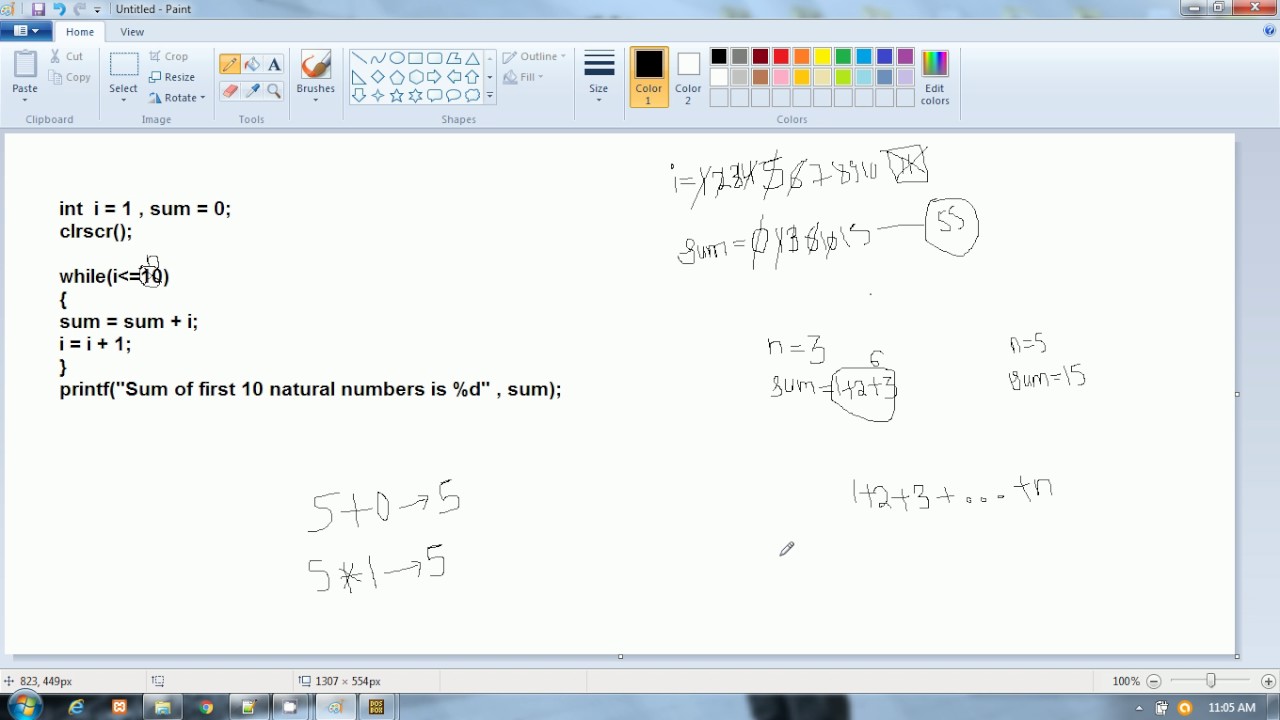 C Programming In Hindi Sum Of All Numbers From 1 To N While Loop C Programming In Hindi Sum Of All Numbers From 1 To N While Loop