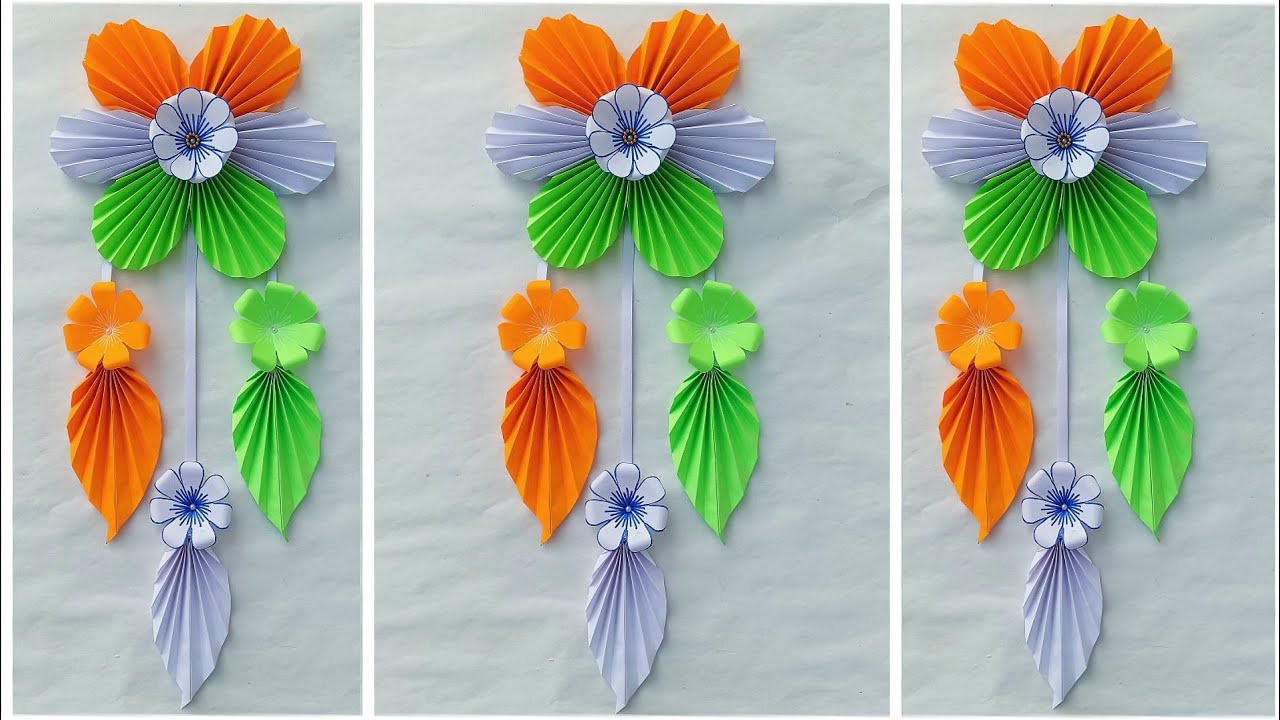 Republic Day Craft Ideas / TRI Color Paper Craft / 26 January Craft ...